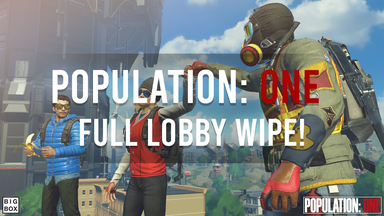 Population One VR BATTLE ROYALE - FULL LOBBY WIPE SOLO!! - YouTube