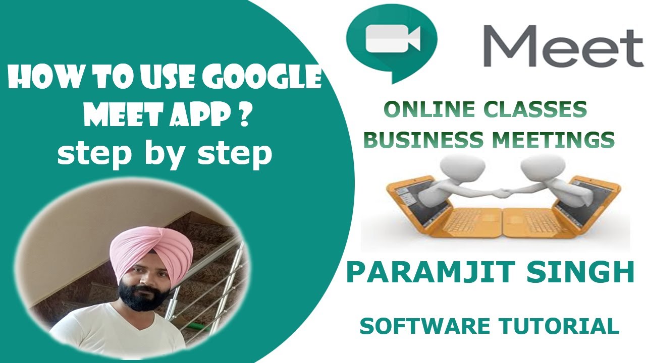 How To Use Google Meet App? Step By Step |[Hindi/English] #4 - YouTube