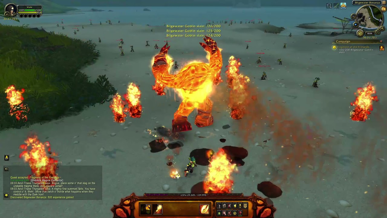 Fragment Of The Firelands - World Of Warcraft : Battle For Azeroth ...