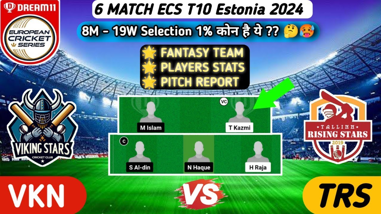 VKN vs TRS Dream11 Prediction | TRS vs VKN Dream11 Team | VKN vs TRS ...