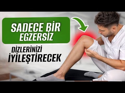 DİZLERİNİ KURTAR, HENÜZ GEÇ KALMADAN!Diz ağrısından HIZLI kurtulmak için basit bir egzersiz!