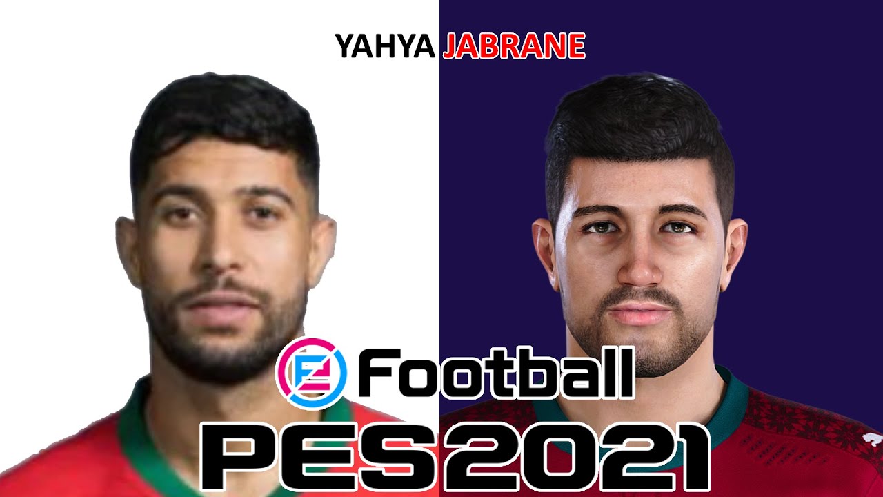 YAHYA JABRANE | PES 2019/2020/2021 | FACE BUILD & STATS - YouTube