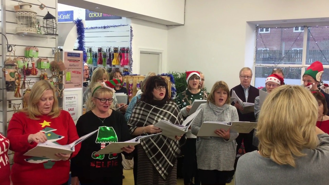 Bury Community Choir - Oh Wonderous Night - Pilot Mill Bury - 10 12 16 ...