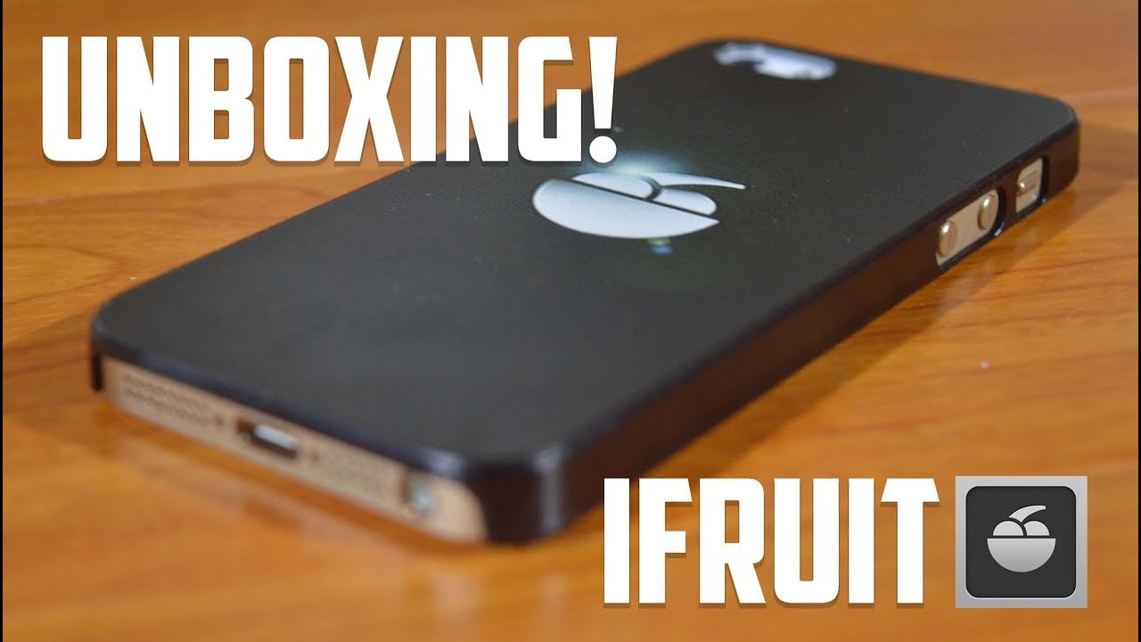Ifruit IPhone Case - Unboxing - YouTube