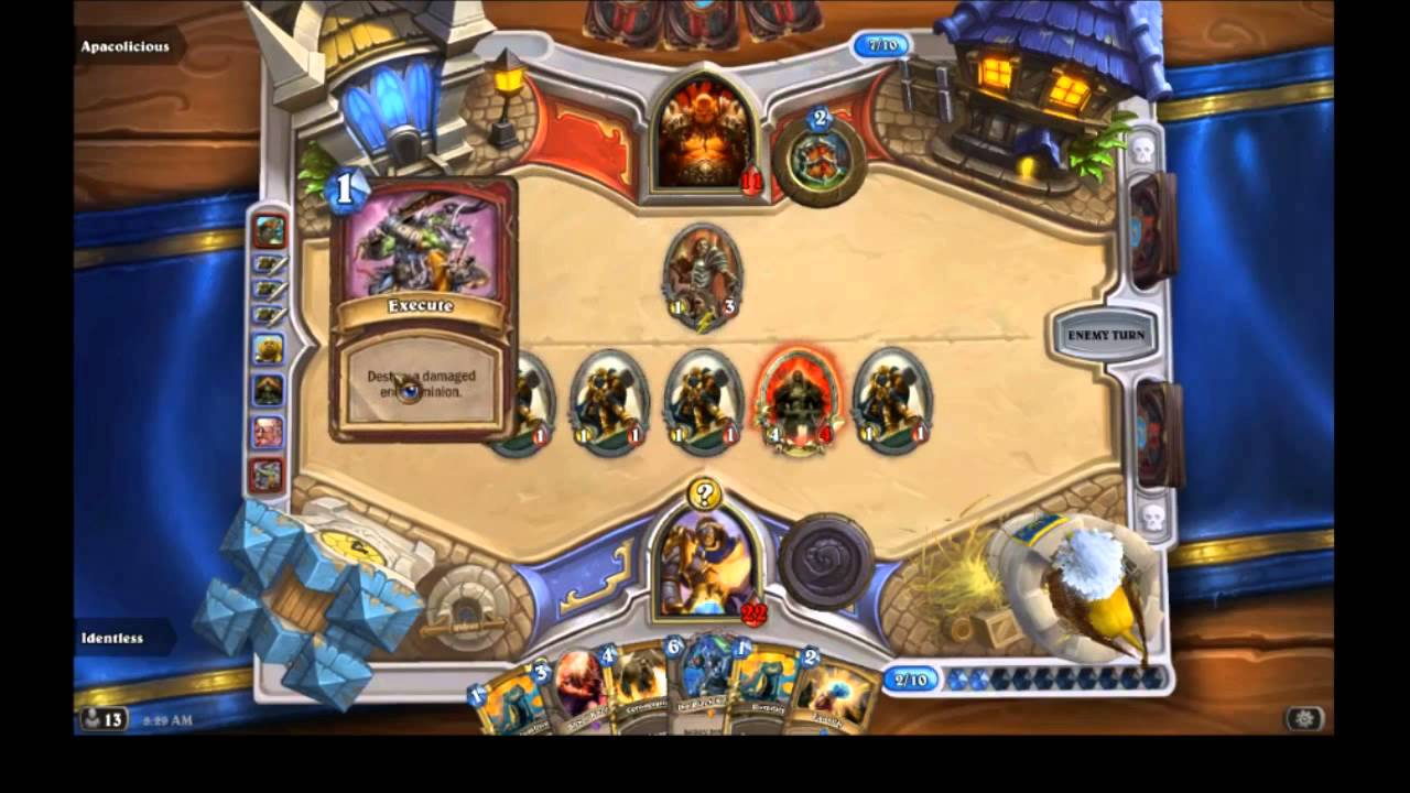 HS 27Oct14 0822 - Paladin Win vs Raging Worgen Warrior - YouTube