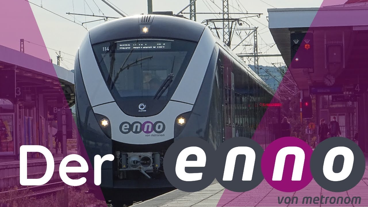 🚇Der ENNO - ein ganz besonderer Zug von Metronom [DOKU IN 4K/50FPS ...