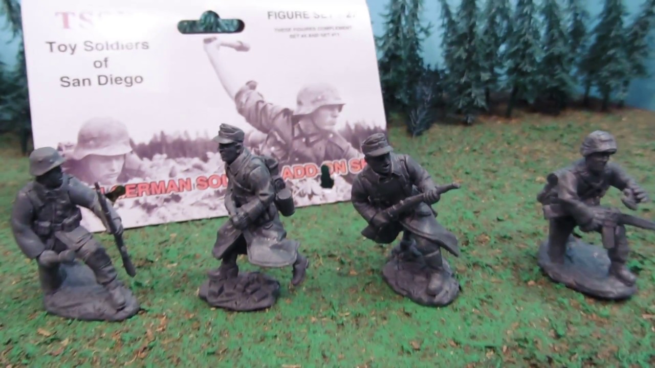 TSSD German Soldier add on set Figure set #27 - YouTube
