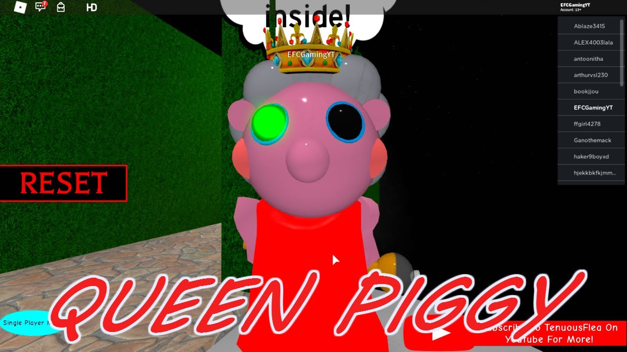 (ROBLOX) PIGGY PLAY AS QUEEN PIGGY IN THE ZOO!! 2020 - YouTube