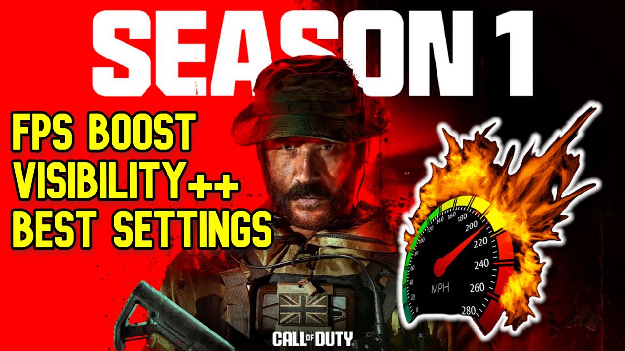 How to Improve FPS Season 1 Modern Warfare 3 - MW3 BOOST GRAPHICS - YouTube