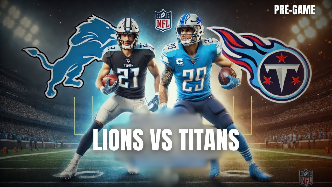 Lions Vs Titans Pre-Game Show LIVE - YouTube