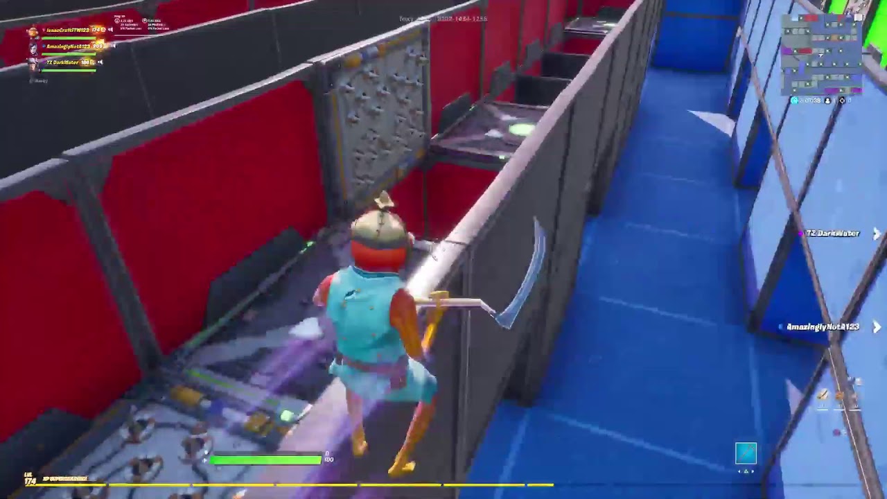 Fortnite Creative 1000 Levels Default Deathrun Walkthrough - YouTube