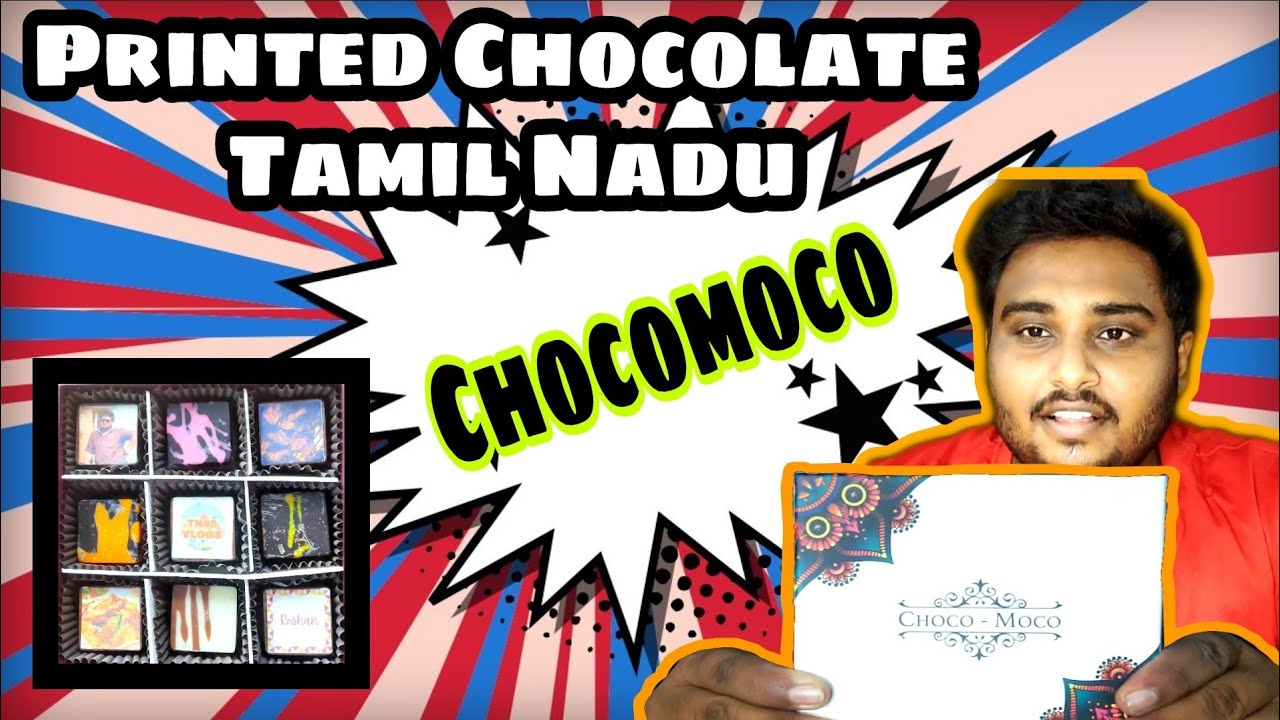 PHOTO PRINTED CHOCOLATE | CHOCOMOCO | TN45 VLOGS - YouTube