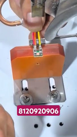 Semi automatic soldering machine contact 8120920906 - YouTube