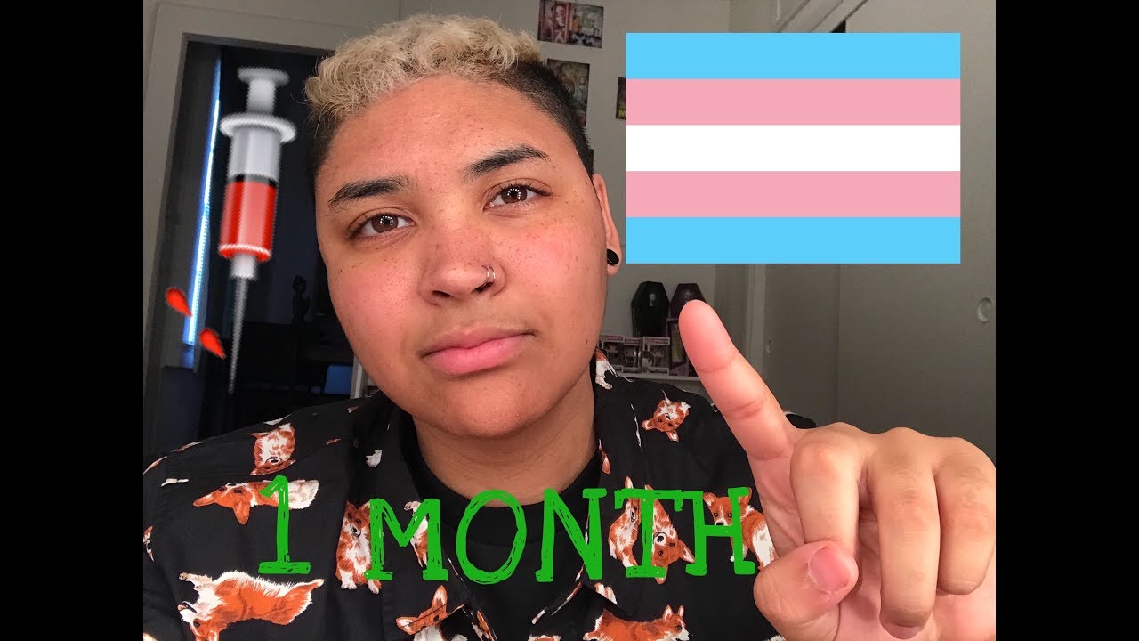 1 MONTH ON TESTOSTERONE! (FTM) - YouTube