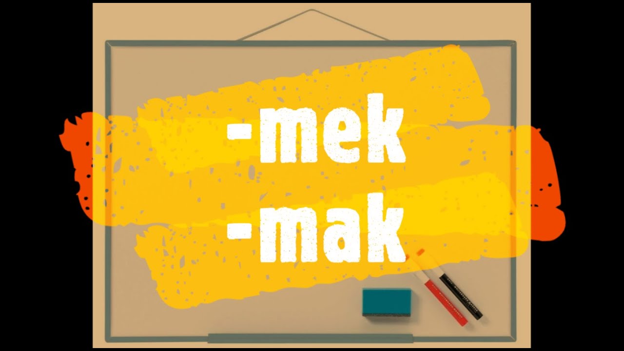 Learn Turkish Lesson 68 - -mek, -mak - YouTube
