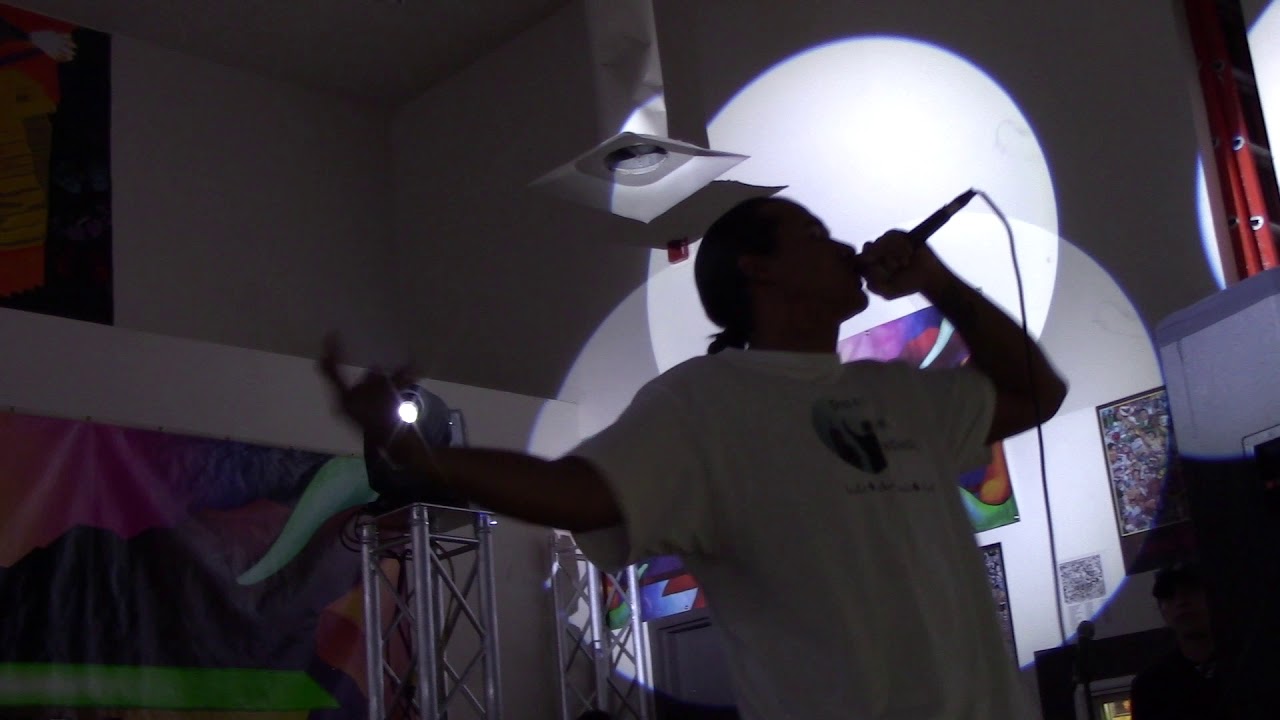 Prayers in a Song by Tall Paul - Rap at Cafe Cultura in Denver - YouTube