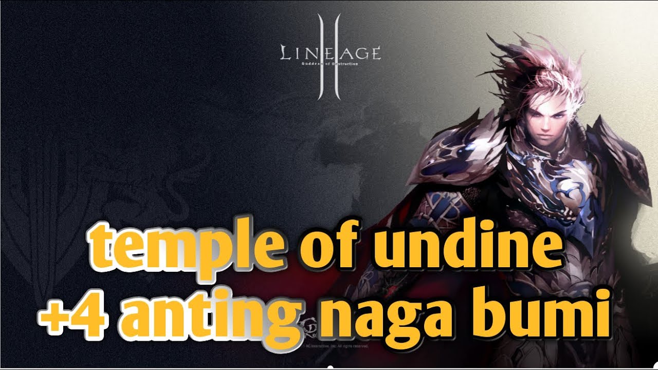 lineage2m temple of undine dungeon - YouTube