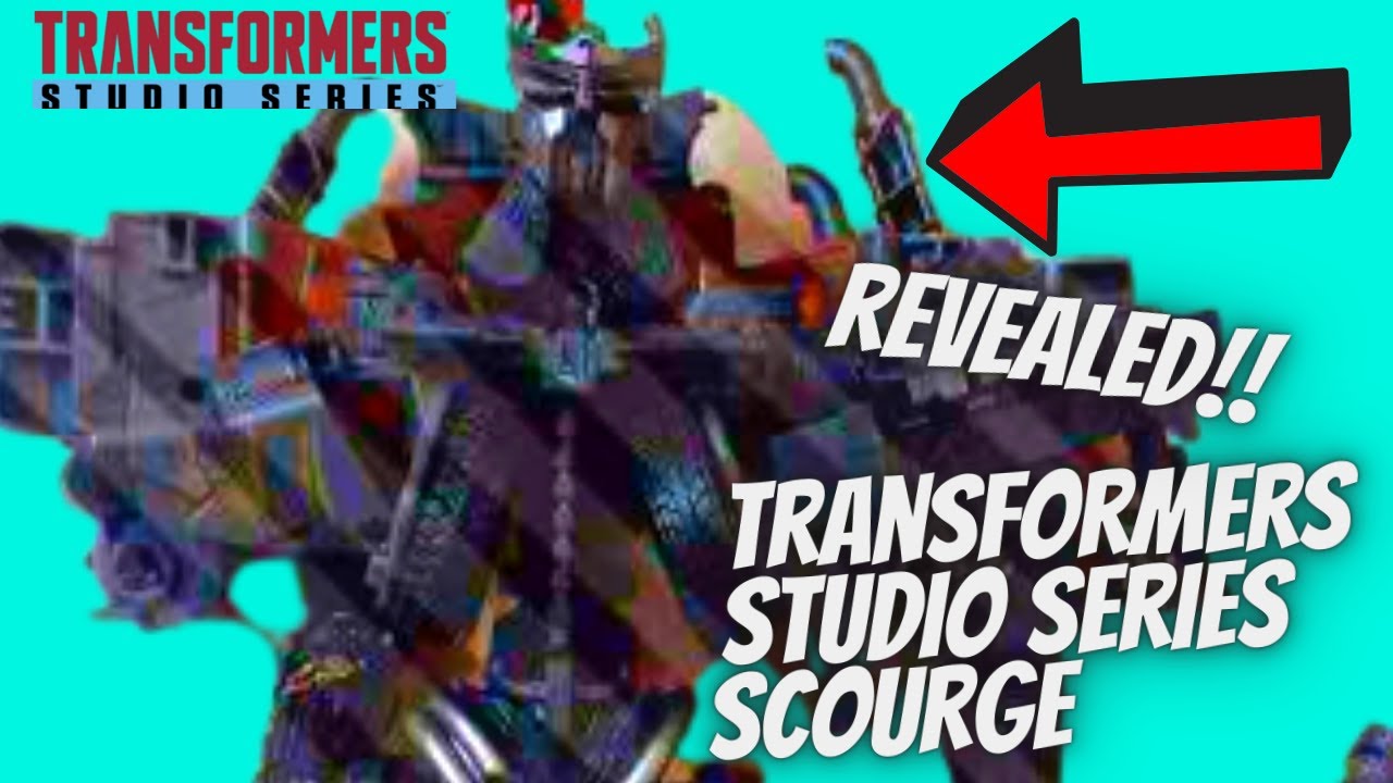 Transformers Studio Series Scourge Figure Revealed!! - YouTube
