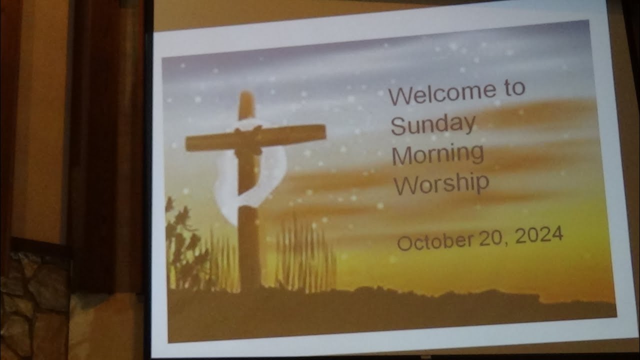 Wickliffe Presbyterian Church 10 20 2024 - YouTube