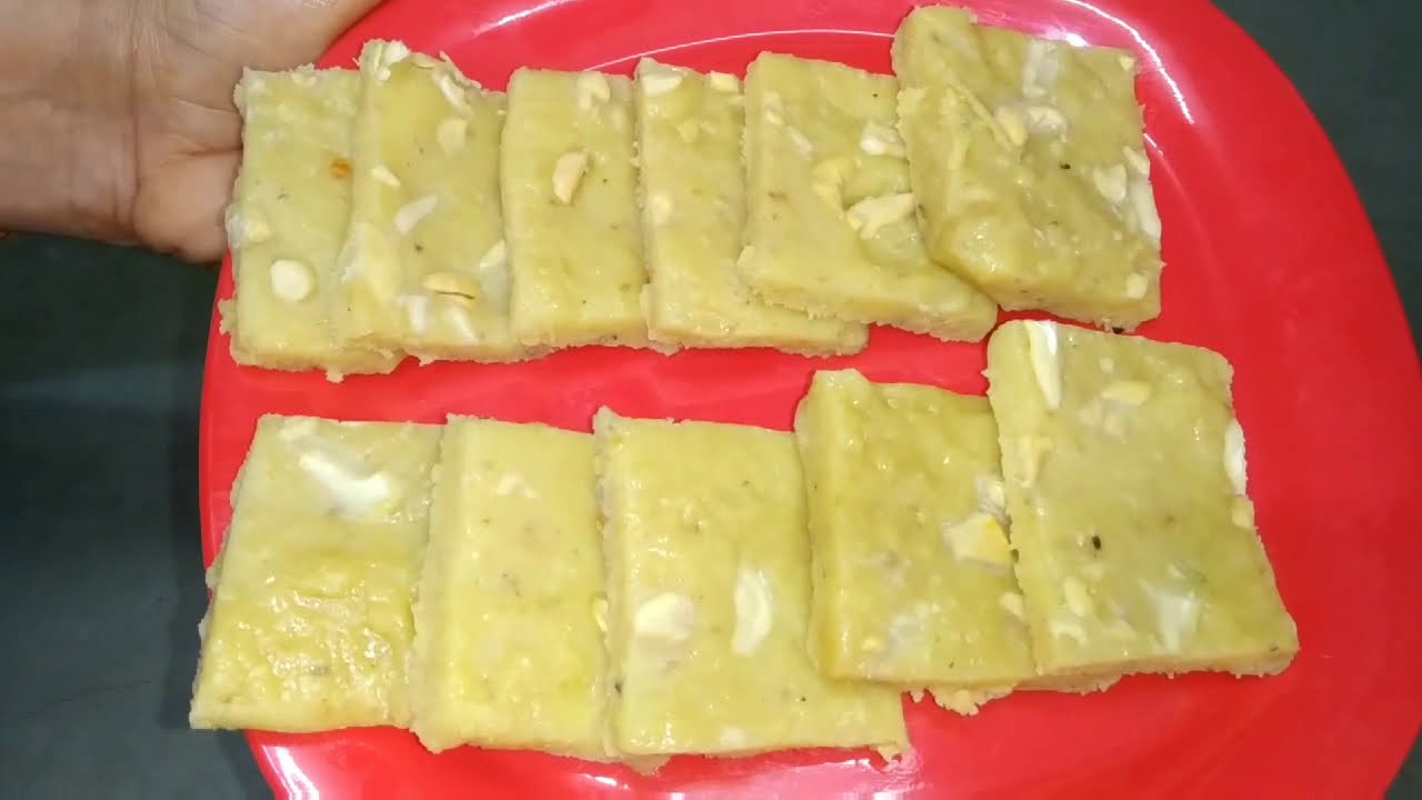 homemade Mawa Barfi -Barfi sweet -home made delicious barfi - YouTube
