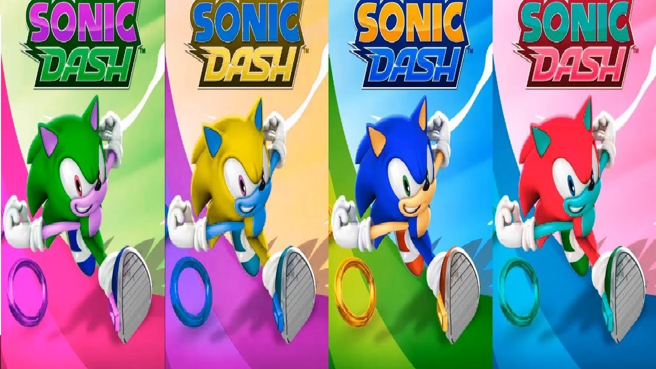 Sonic Dash Sonic And Amy Male Cartoon Characters Cart - vrogue.co