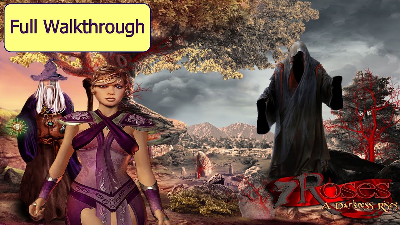 Let's Play - 7 Roses - A Darkness Rises - Full Walkthrough - YouTube