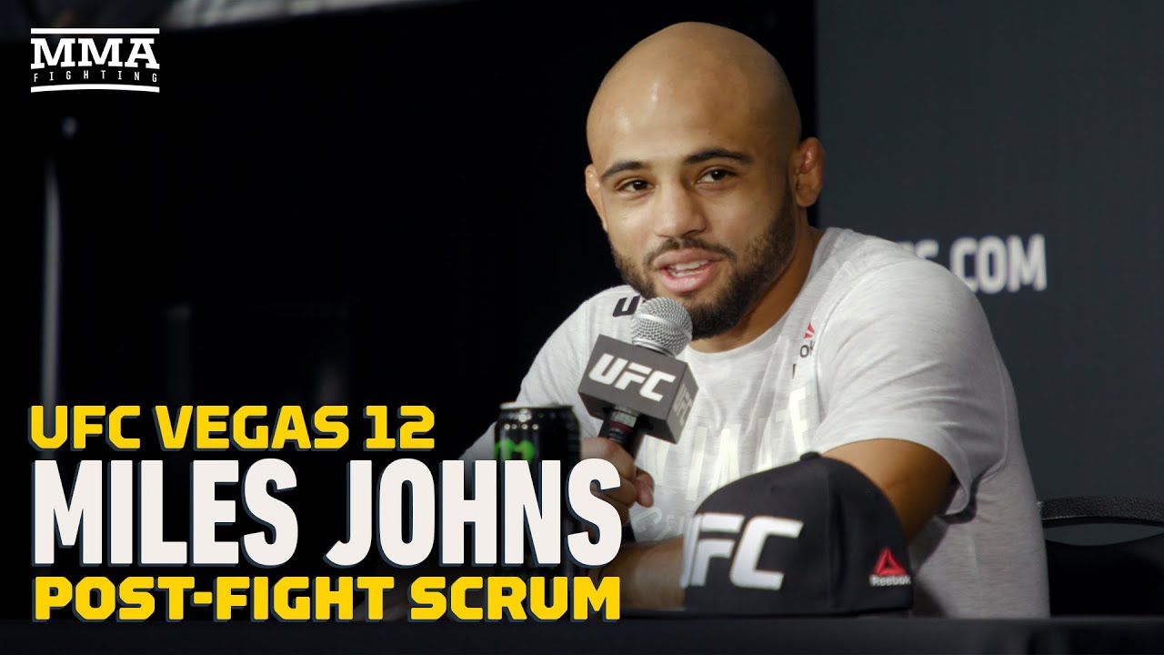 UFC Vegas 12: Miles John 'Happy He Didn't Get Last Shot' On KO'd Kevin ...