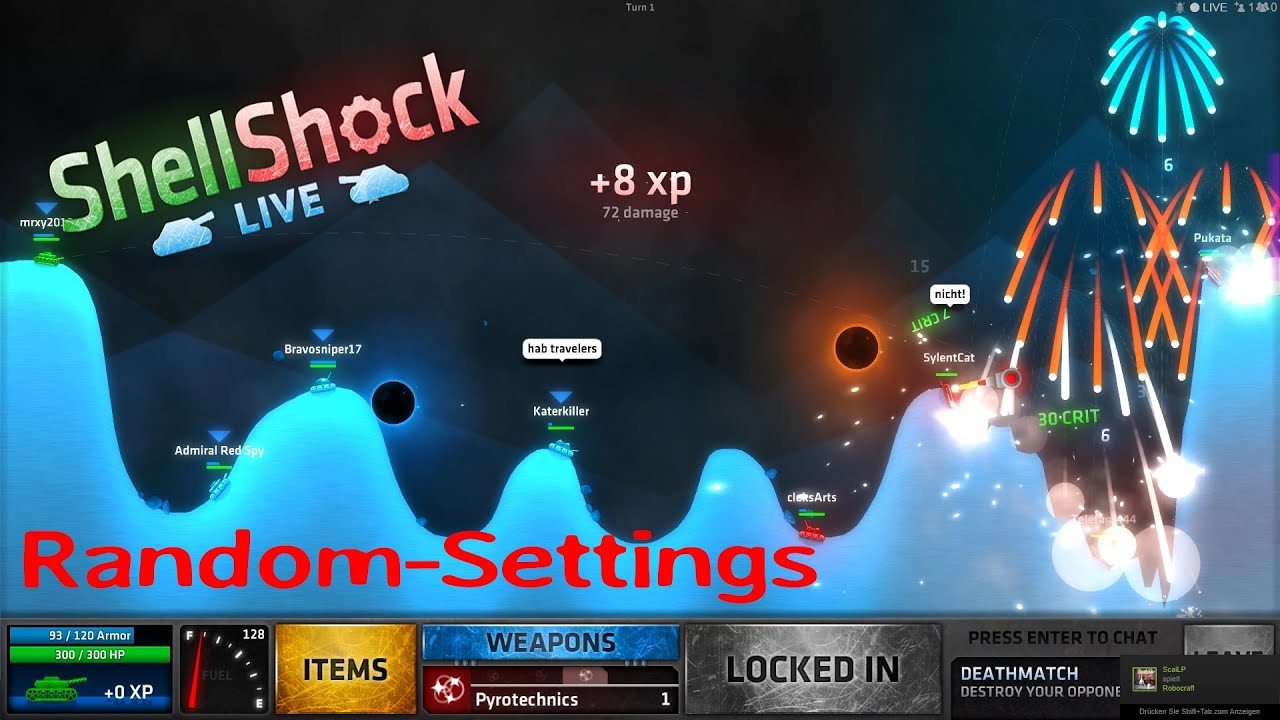 RANDOM SETTINGS | Let's Play ShellShock Live #064 | [HD+] - YouTube
