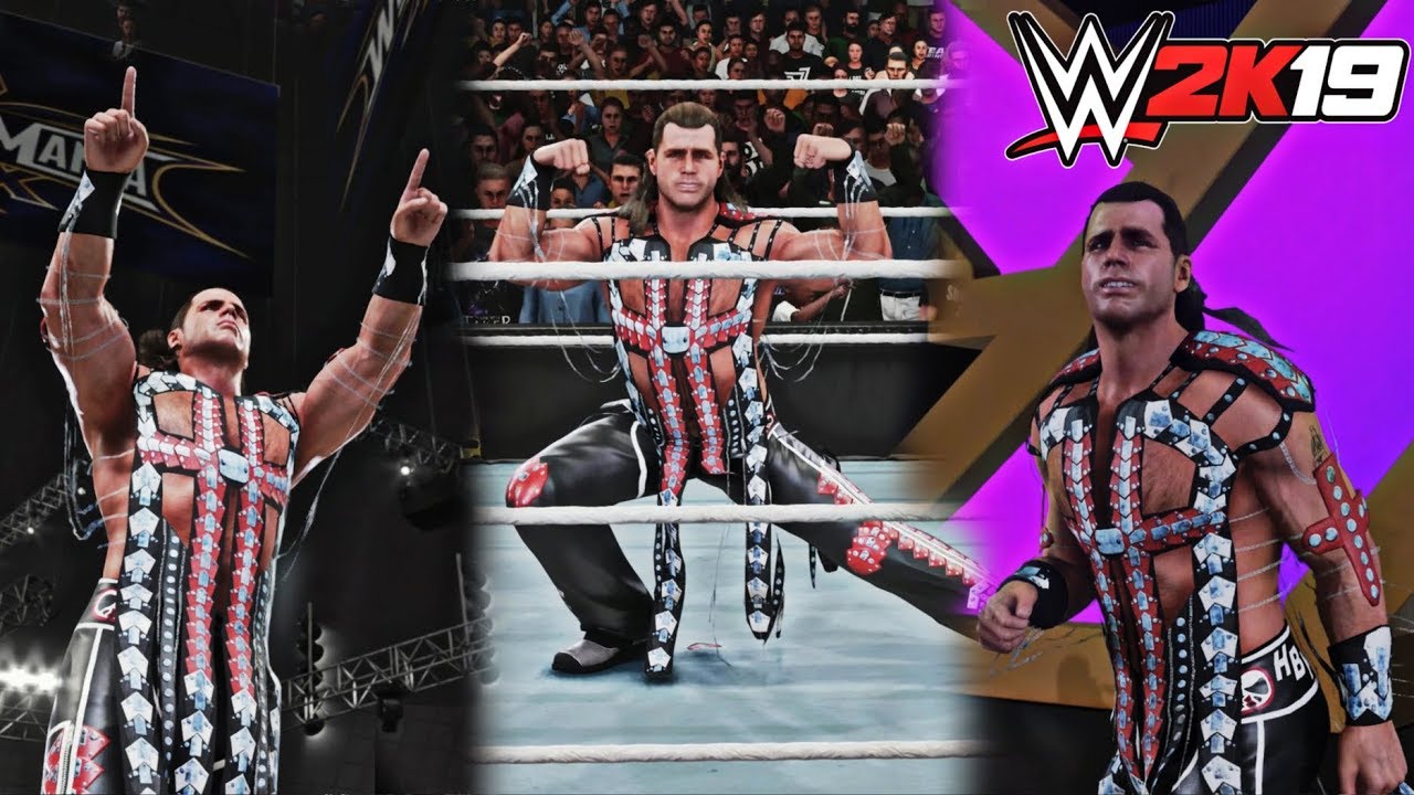 WWE 2K19 NEW Entrance: HBK Shawn Michaels 2005! (Wrestlemania 30 Arena ...