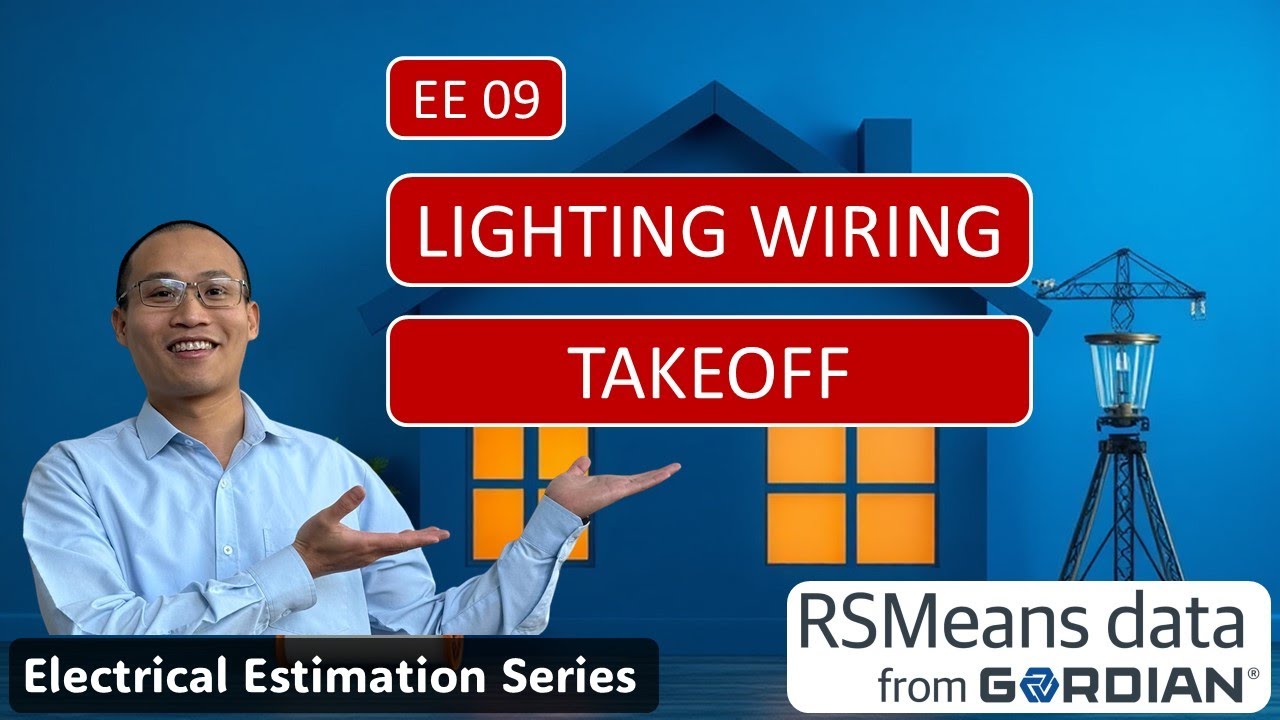 EE09 - Lighting Circuit Wiring Takeoff - YouTube