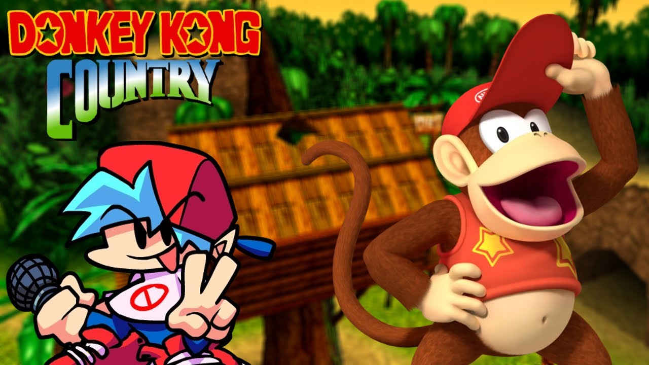 ¡DONKEY KONG COUNTRY 2! Mods de Friday Night Funkin - YouTube