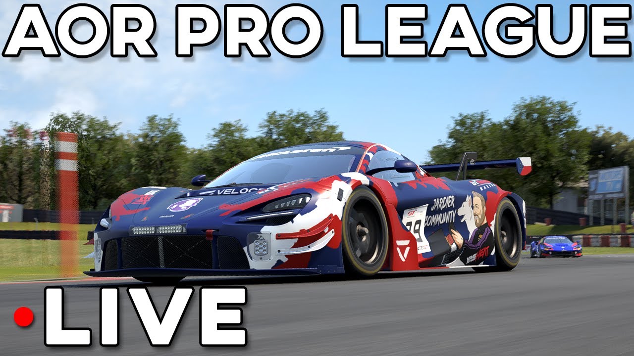 GT3 Racing In The RAIN AGAIN - AOR PRO League Round 5 BRANDS HATCH ...