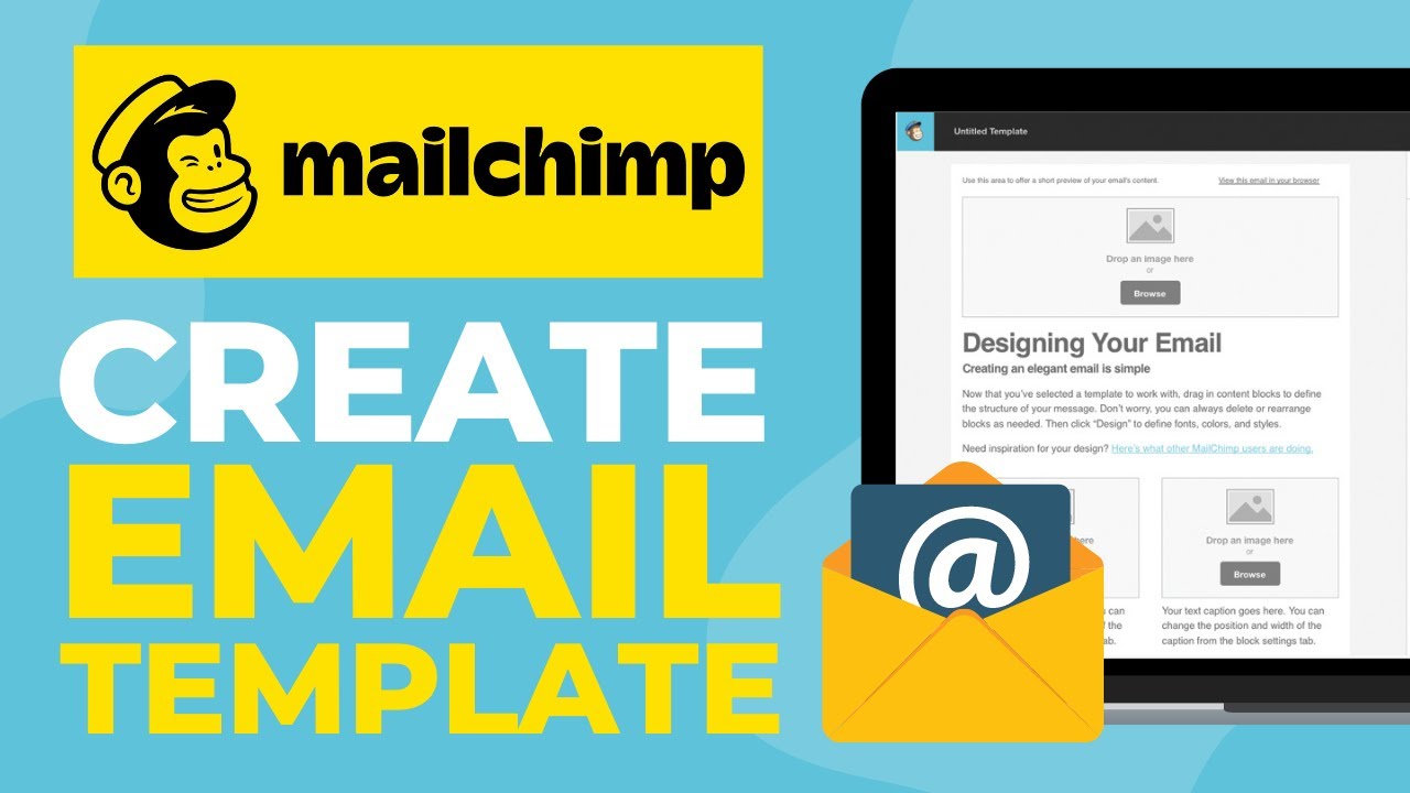 How To Create Email Template In Mailchimp (Step by Step Tutorial) - YouTube