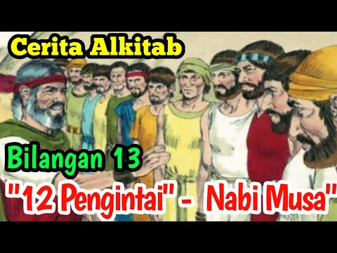 CERITA ALKITAB SEKOLAH MINGGU - 12 PENGINTAI - BILANGAN 13 - YouTube