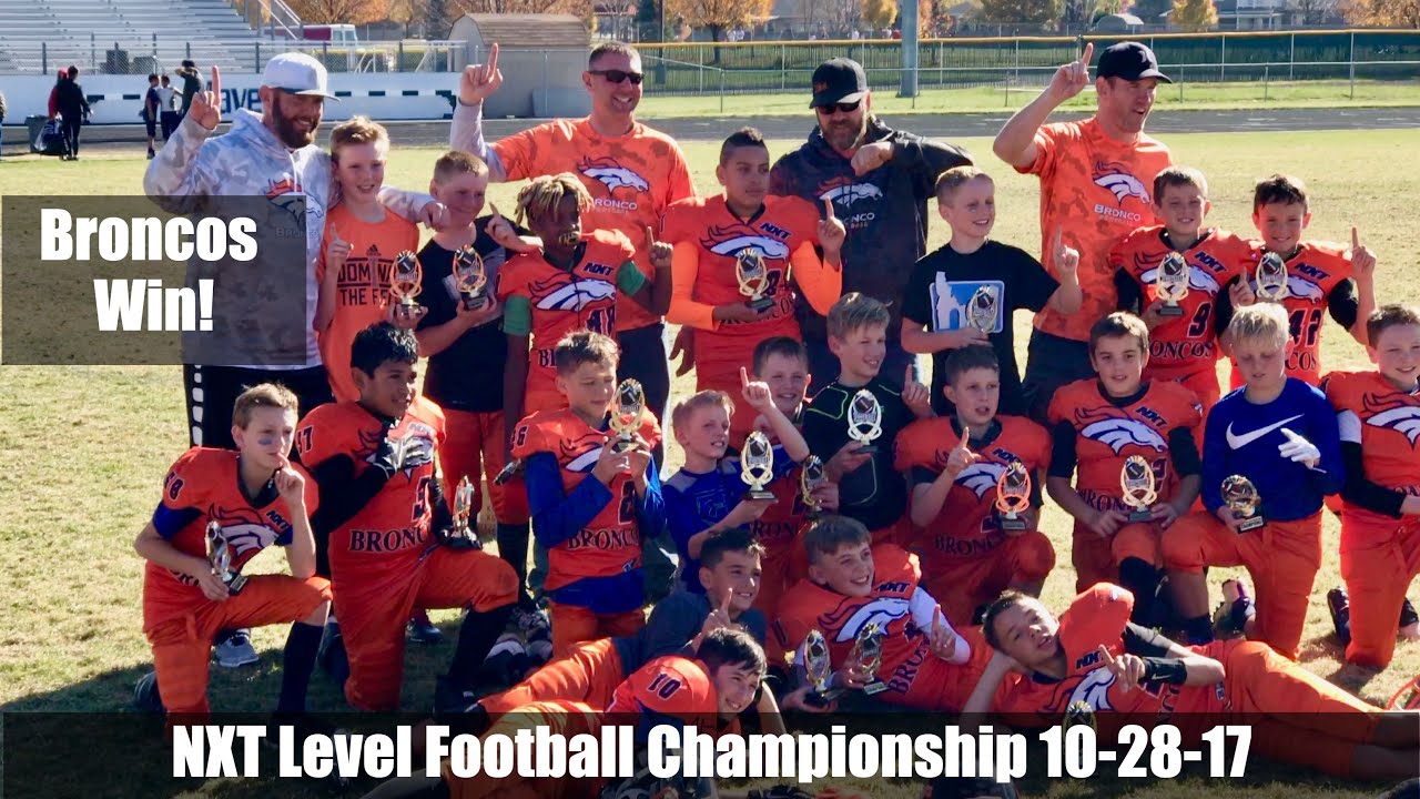 NXT Level Football League Championship 10-28-2017 - YouTube