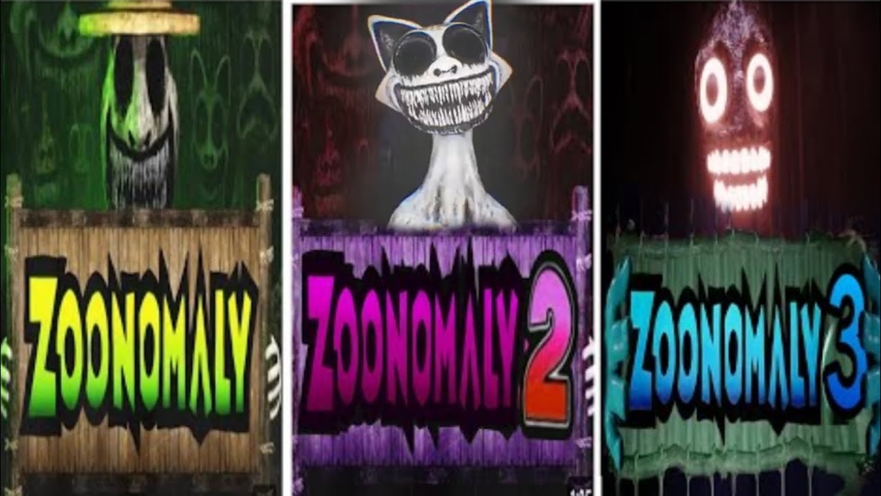 zoonomaly official game trailer - zoonomaly 1, zoonomaly 2, 3,4,5 ...