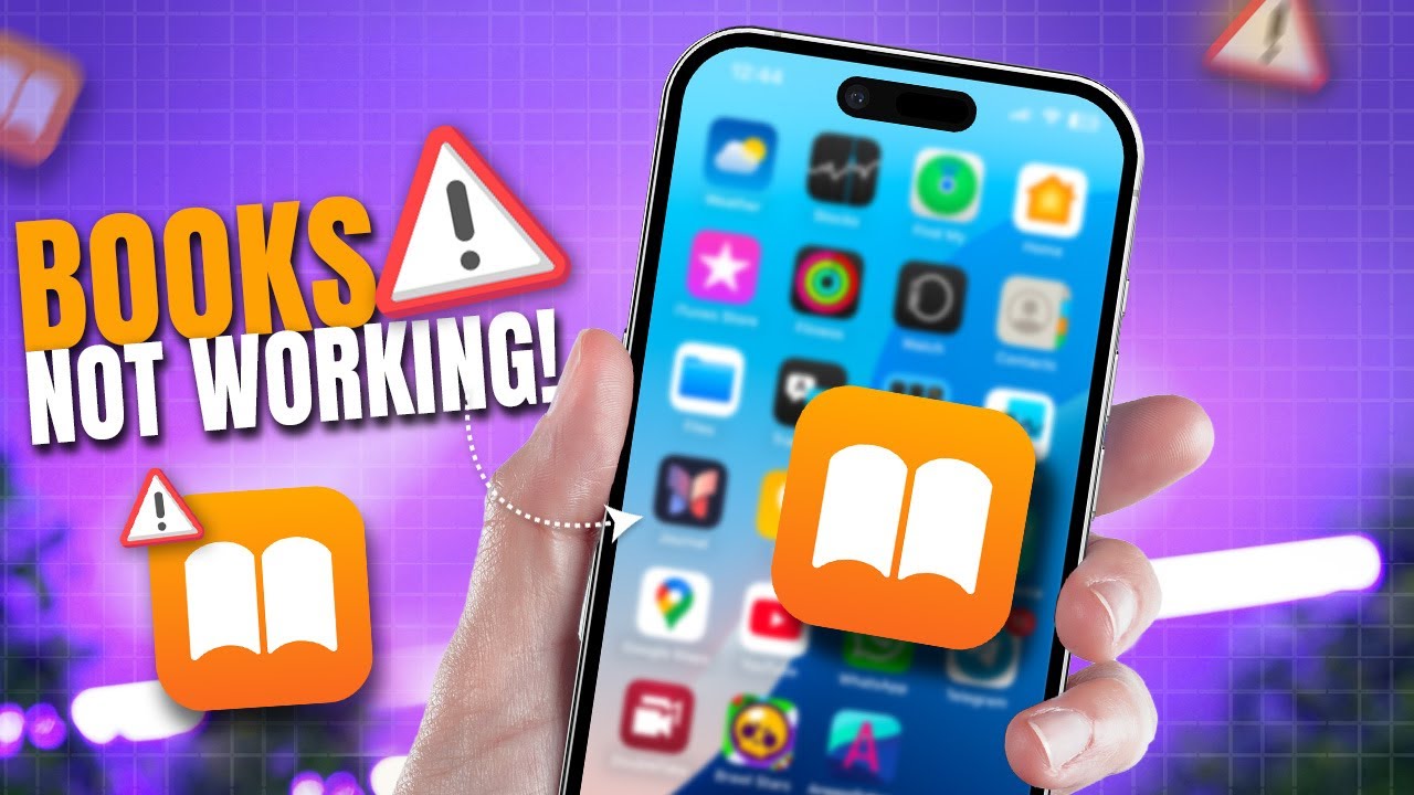 How to Fix Apple Books Not Working on iPhone | Resolve App Crashes and ...
