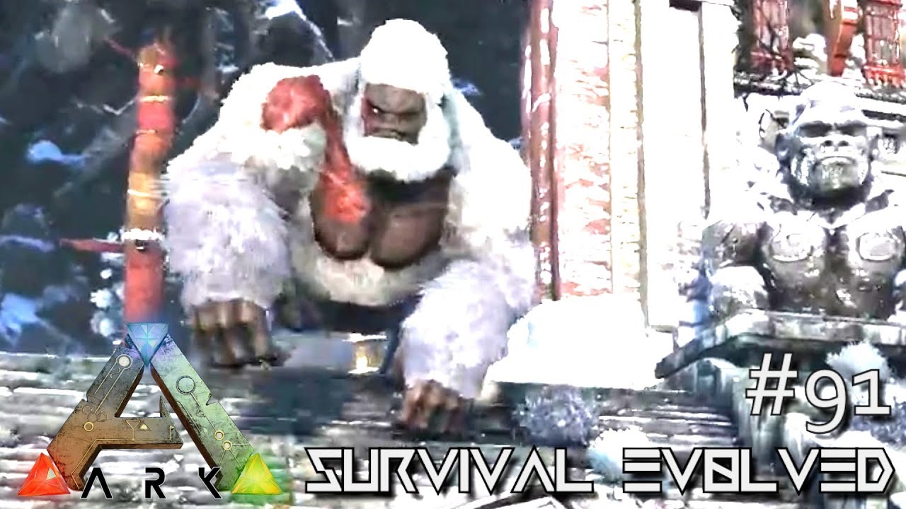 ARK: Survival Evolved - MEGAPITHECUS BOSS FIGHT & SEASON FINALE ...