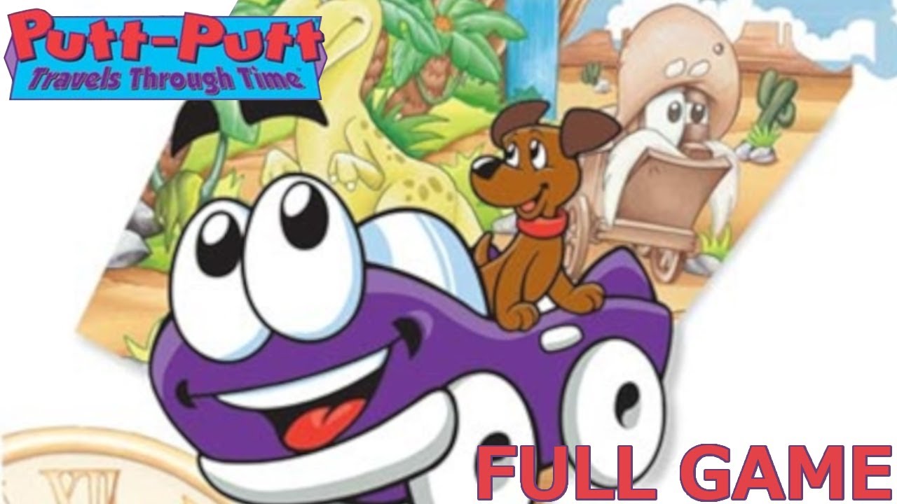 Putt-Putt Travels Through Time | Nostalgic Longplay (No Commentary ...