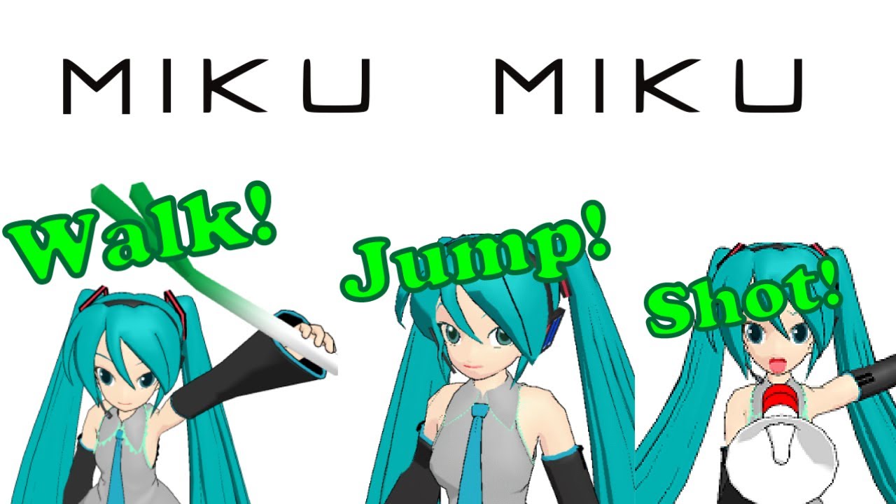 MIKU MIKU Walk Jump Shot / Los videojuegos pirata de HATSUNE MIKU en ...