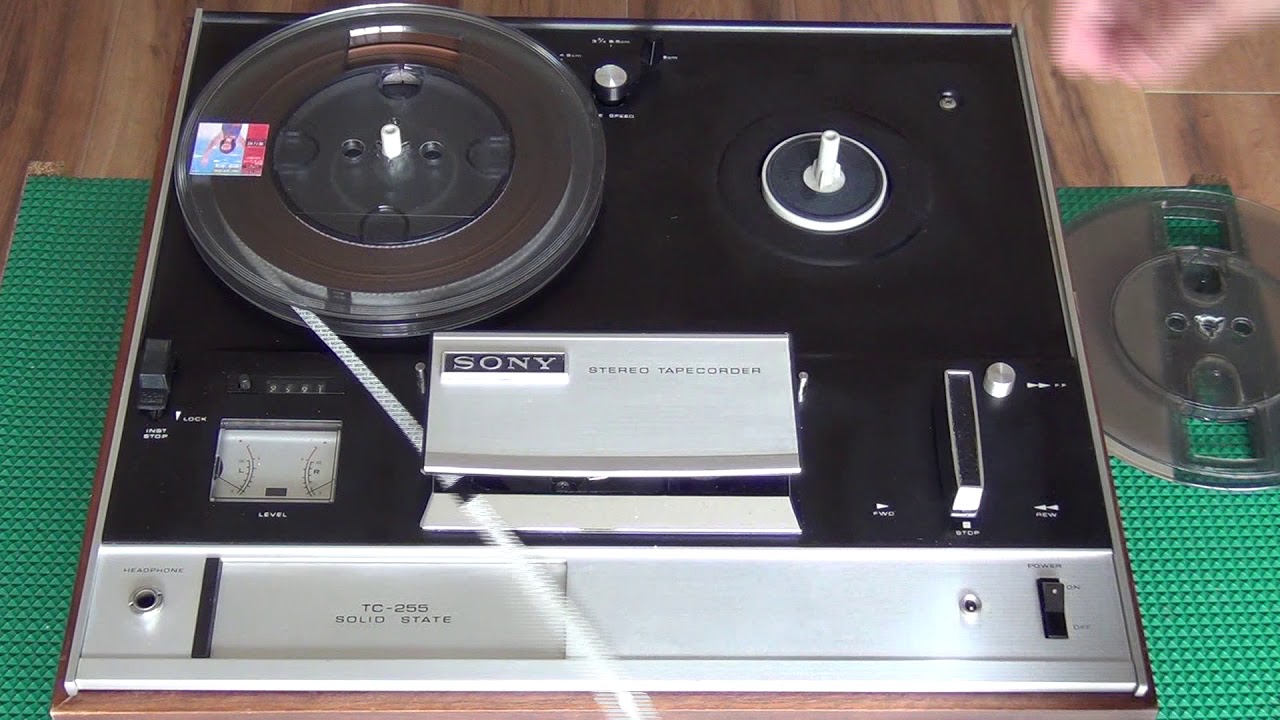 ヤフオクで500円で買ったSONY TC-255 の運命や如何に？ - YouTube