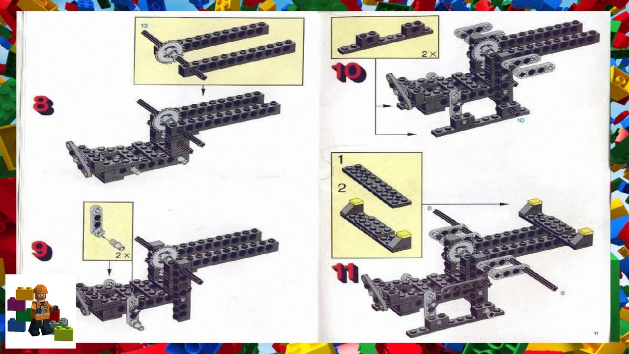 LEGO instructions - Technic - 8825 - Night Chopper - YouTube