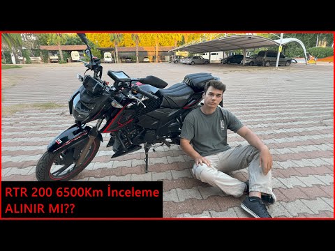 Tvs Apache Rtr 200 6500km/detaylı anlatım/ALINIR MI?