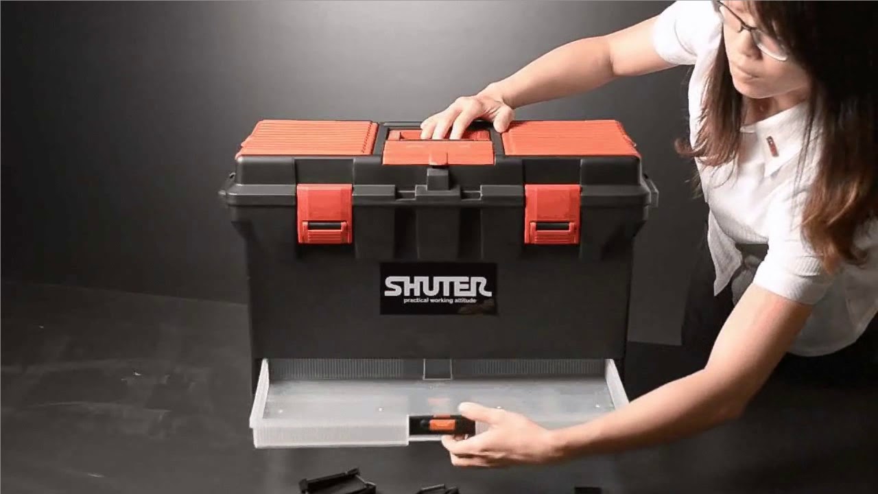 Shuter TB 802 Professional Tool Box - YouTube