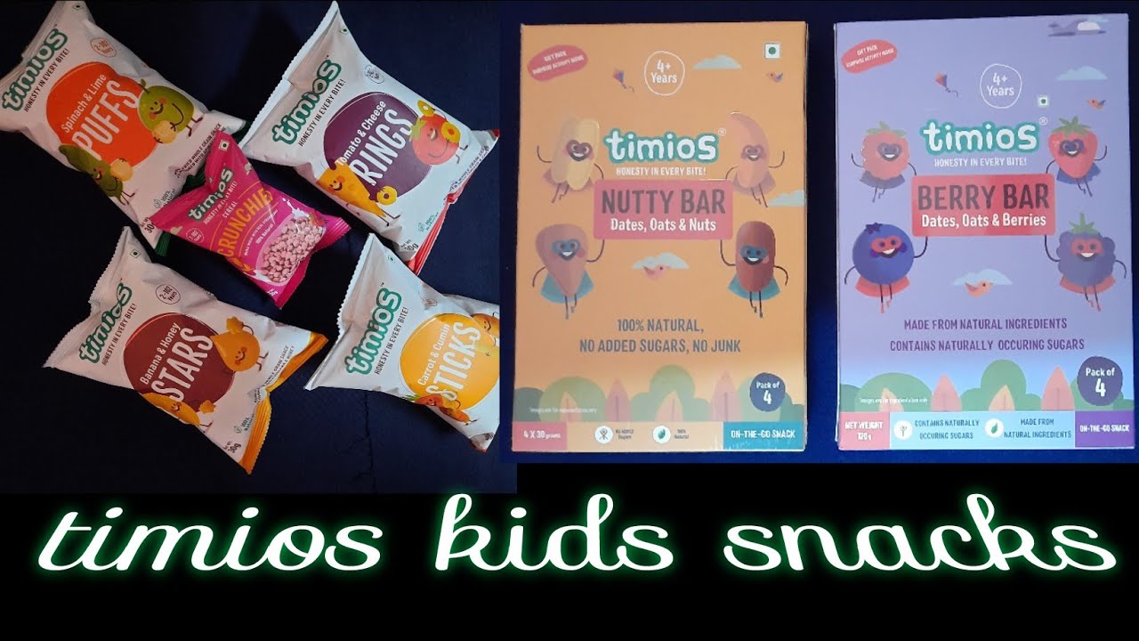 Timios Review | Healthy Snacks for Kids | FlipLifestyle - YouTube