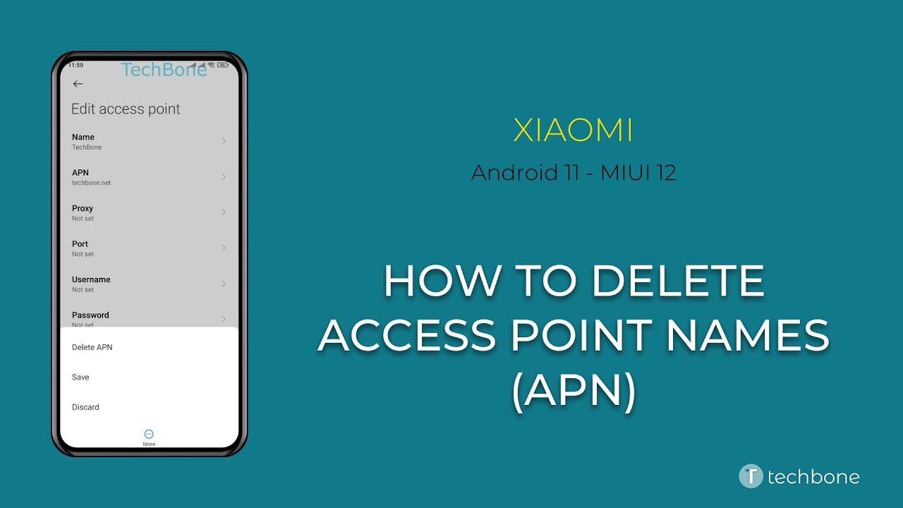 How to Delete Access Point Names (APN) - Xiaomi [Android 11 - MIUI 12 ...