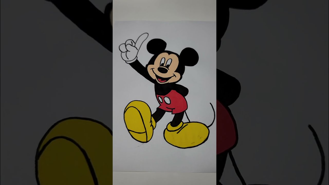 Dibujo Lineal De Mickey Mouse Disney Pone A La Venta Libro De Bocetos