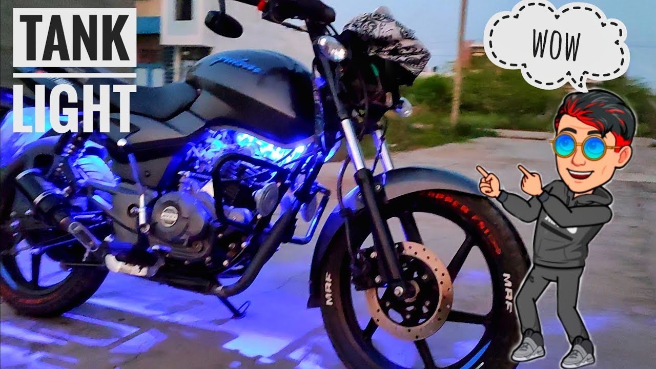 Pulsar 125 light modified / BAJAJ Pulsar 125 tank light modified ...