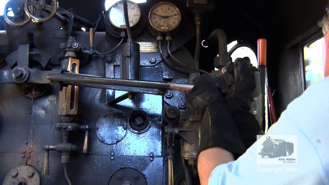 Steam Locomotive Cab Ride - Part 2 - YouTube