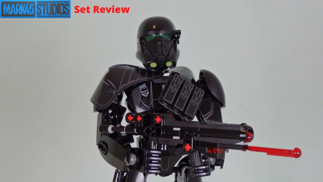 Imperial Death Trooper | LEGO Star Wars Buildable Figures Review! - YouTube